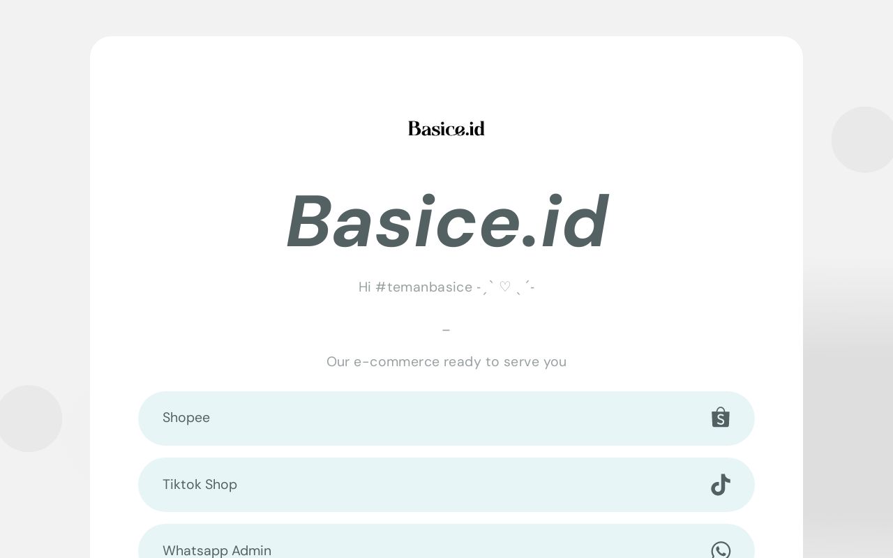 Link order basice.id